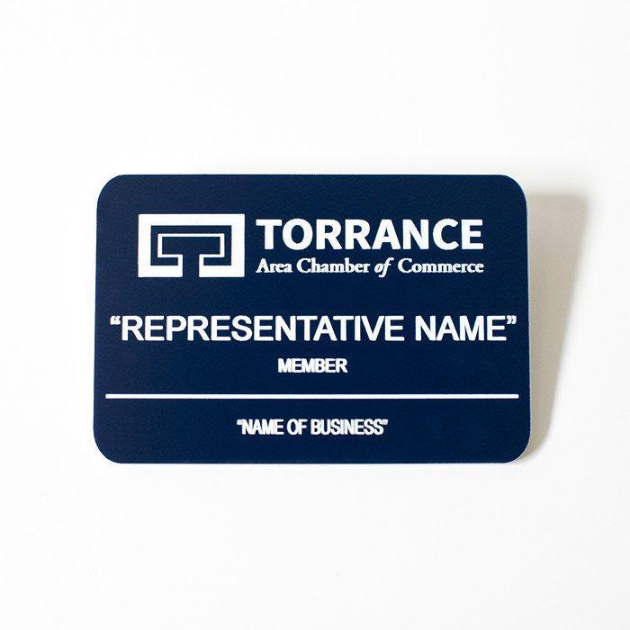 Member Name Badge // Torrance Area Chamber of Commerce