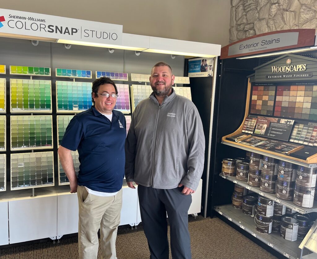 Donna Visits Sherwin-Williams - TACC